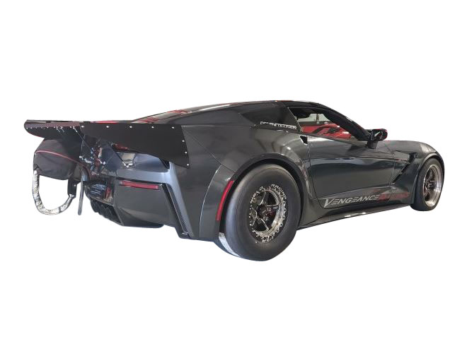 C7 2014-2019 Chevrolet Corvette DRAG WING WITH PROTECTION BOX - FITS ...