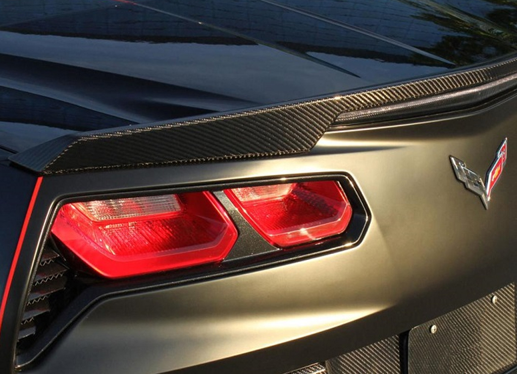 C7 2014-2019 Chevrolet Corvette CARBON FIBER Z51 STYLE REAR SPOILER - EOS