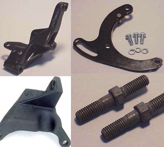 C3 1968-1974 Chevrolet Corvette Air Conditioning Compressor Bracket Kit ...