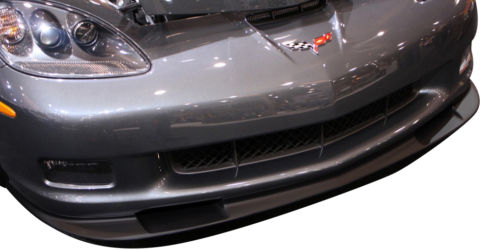 C6 2005-2013 Chevrolet Corvette Custom Painted ZR1 Style Front Splitter ...