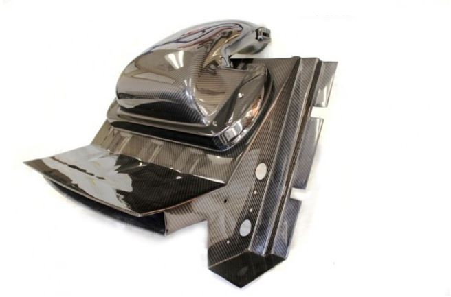 C6 2005-2013 Chevrolet Corvette Real Carbon Fiber Super Ram CAI System ...