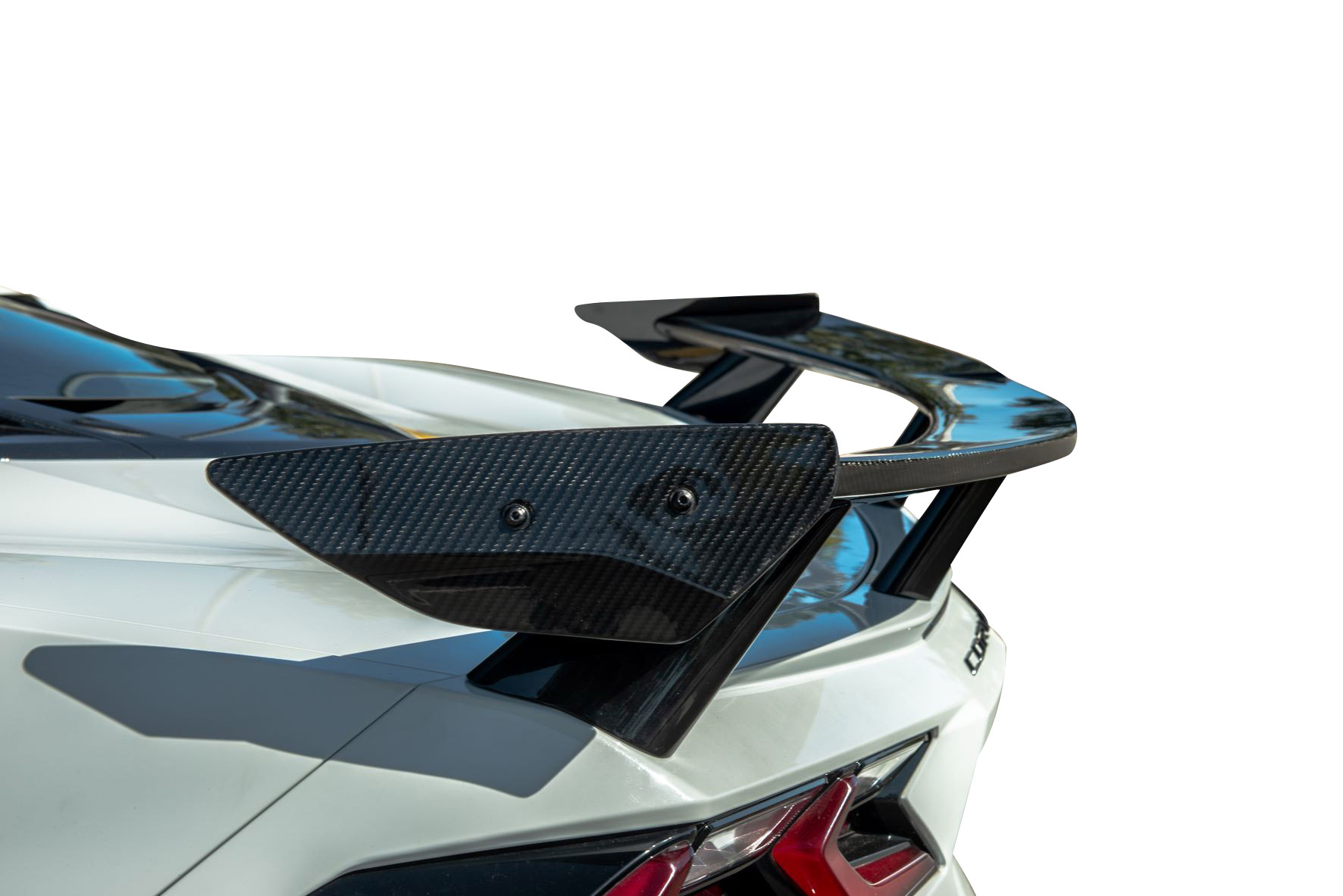 C8 2020-2024 Chevrolet Corvette CARBON FIBER HIGH WING SPOILER - EOS