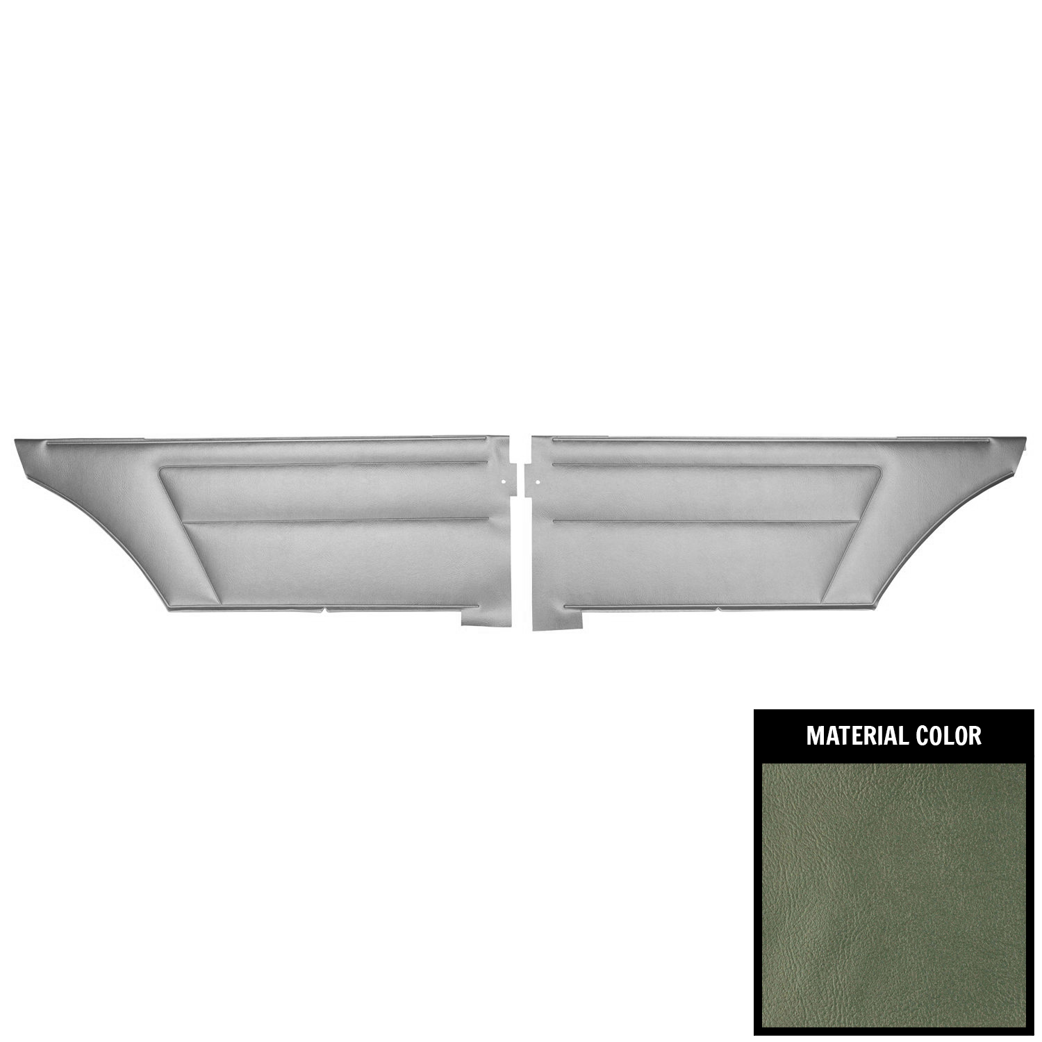 First Generation 1967 Chevrolet Camaro Deluxe Rear Door Panels - Choose ...