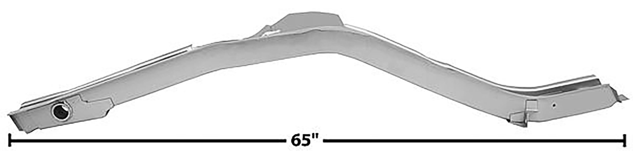 First Generation 1968-1969 Chevrolet Camaro Rear Frame Rail For Deep ...