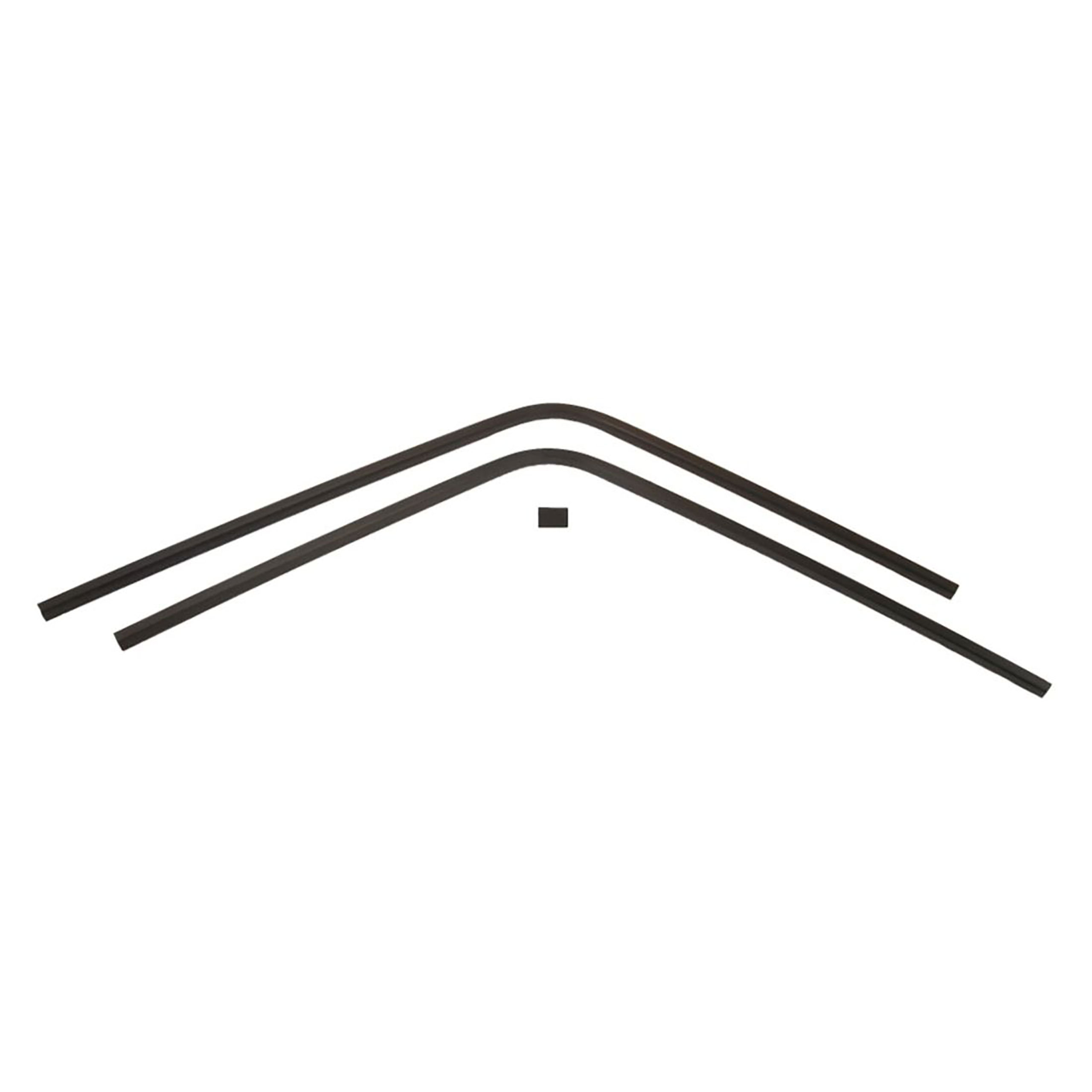 Second Generation 1969 Dodge Charger 3-Piece Interior Rear Window Trim ...