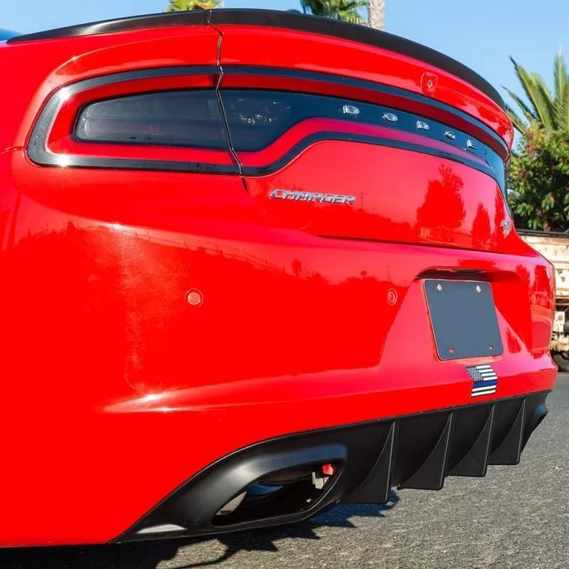 2015-2020 Dodge Charger SRT Factory Style Rear Bumper Lower Diffuser ...