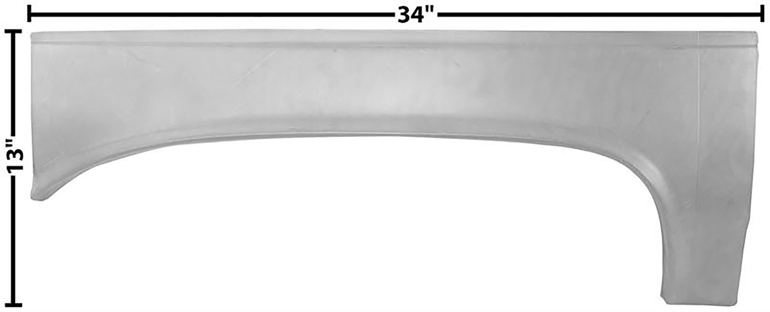 First Generation 1964-1965 Chevrolet Chevelle Lower Quarter Panel Patch ...
