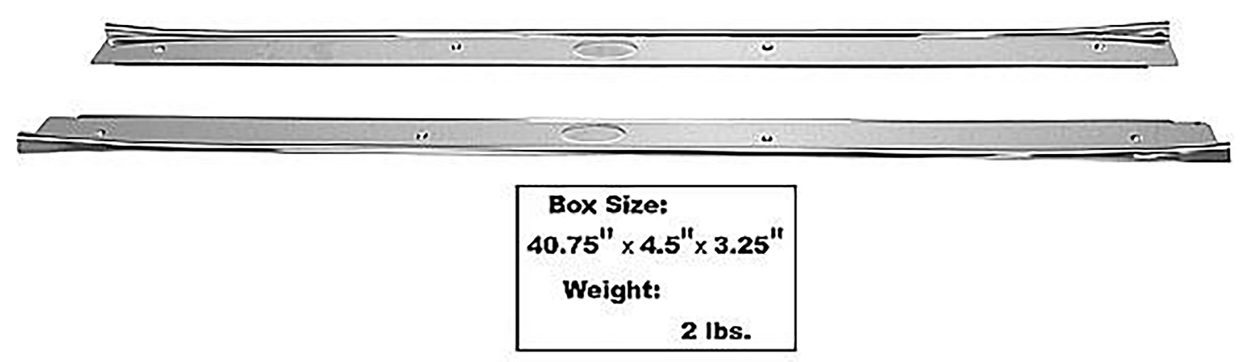 Dynacorn 1964-1967 Chevrolet Chevelle Stainless Steel Sill Plates ...