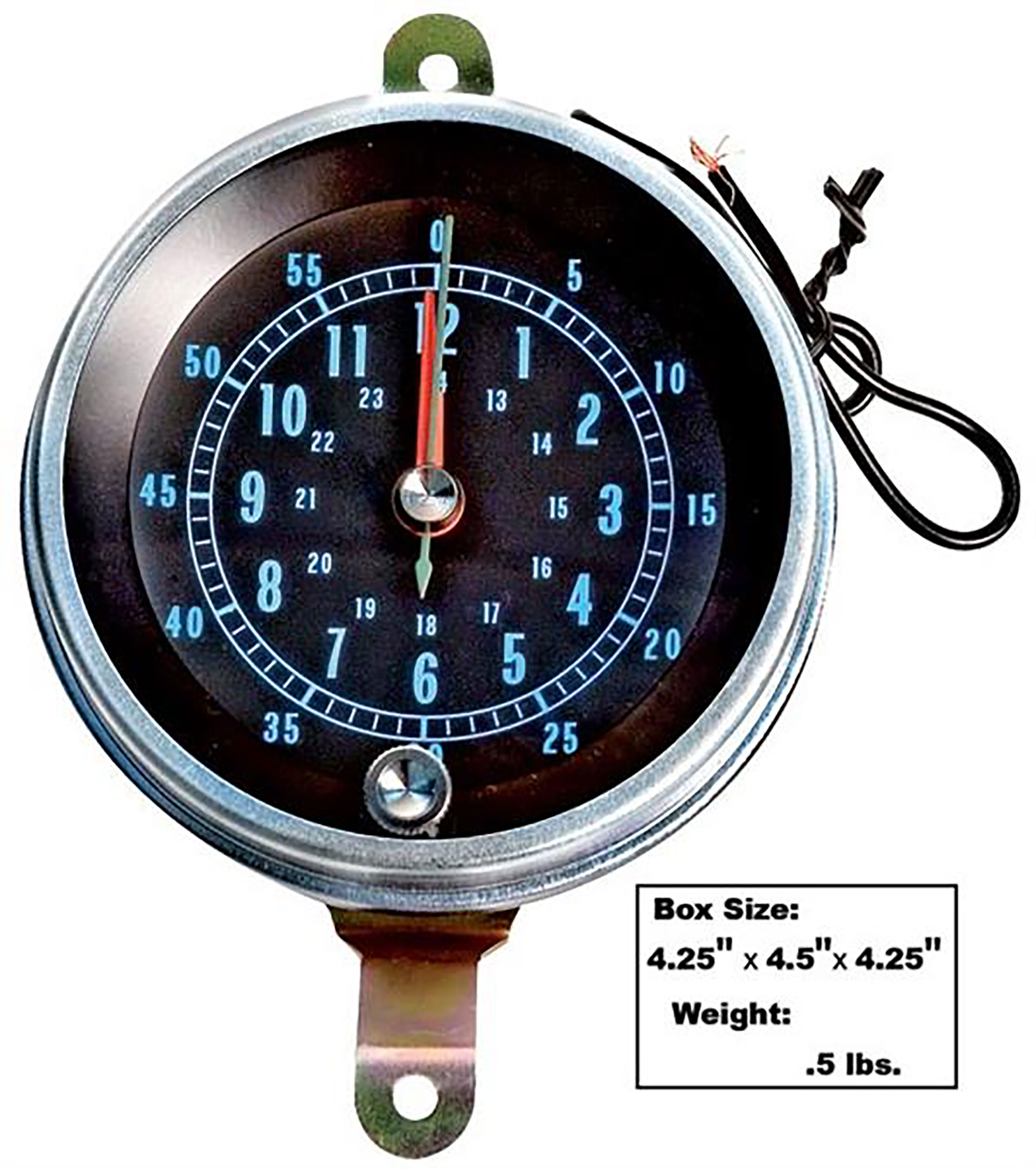 First Generation 1966-1967 Chevrolet Chevelle Console Mounted Clock ...