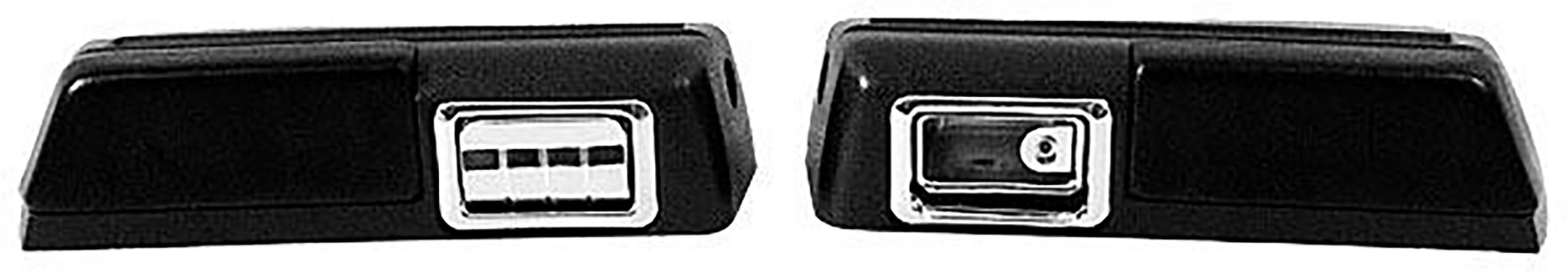 Second Generation 1968-1969 Chevrolet Chevelle Rear Arm Rest Assemblies ...
