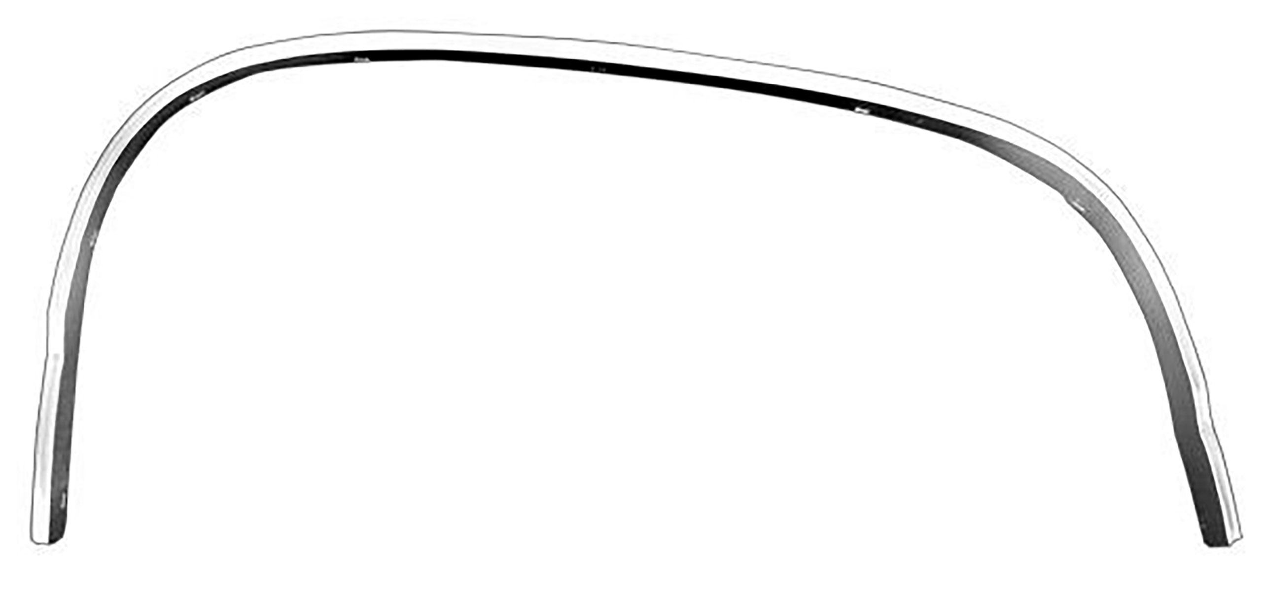 Second Generation 1968-1969 Chevrolet Chevelle Rear Wheel Well Molding ...