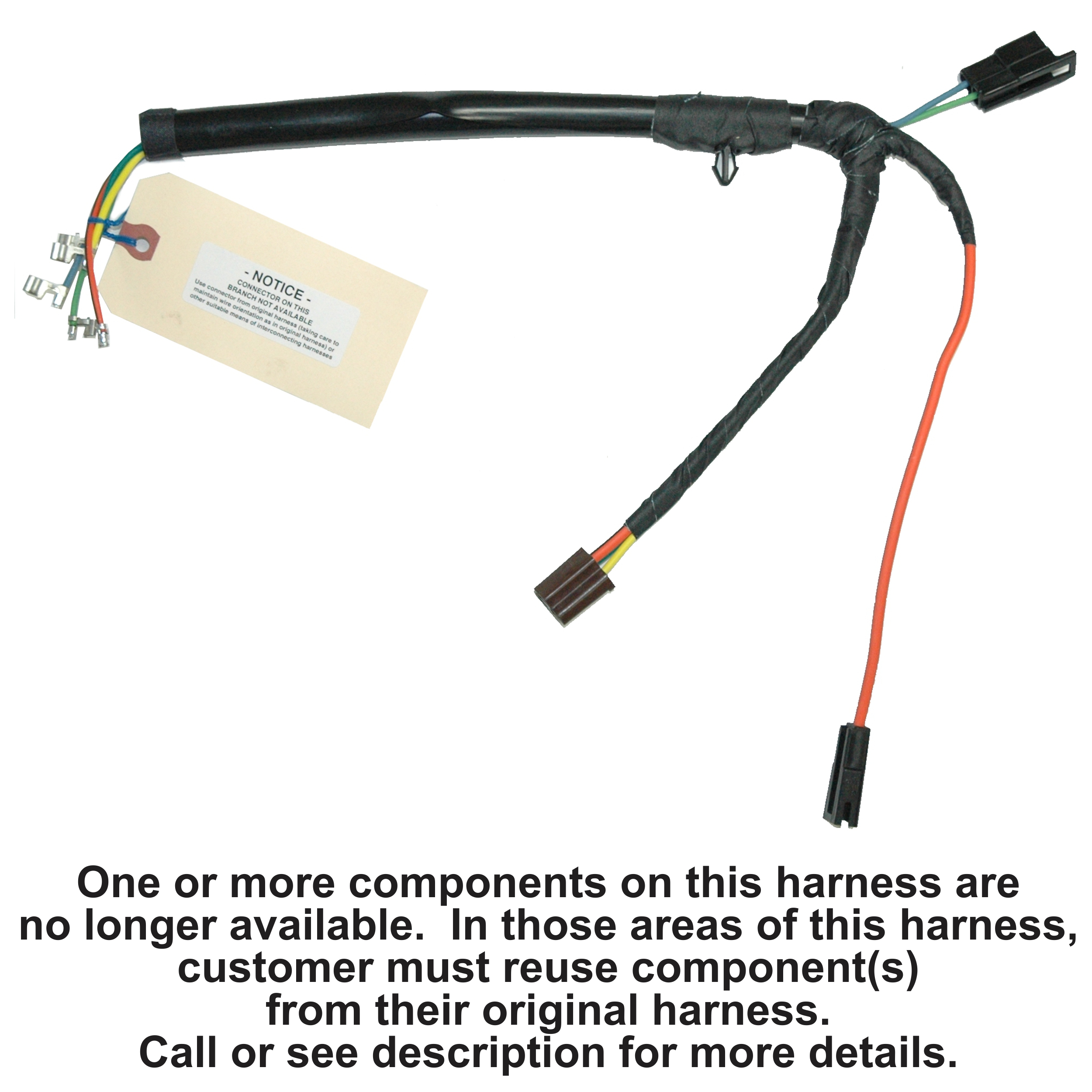 1966-1972 Chevrolet Chevelle Power Seat Harness 4-Way Bucket Seat Reuse ...