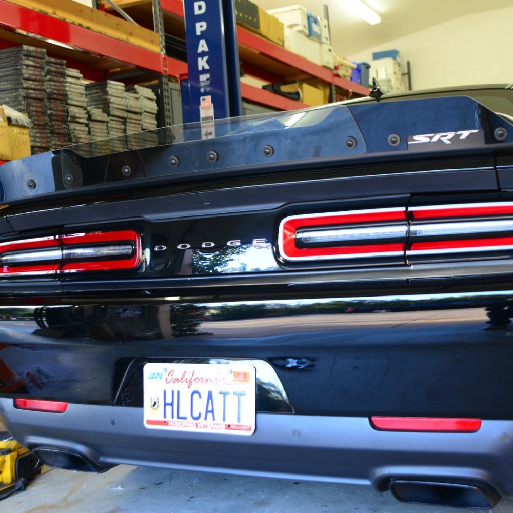 Third Generation 2009-2023 Dodge Challenger Wicker Bill Spoiler ...