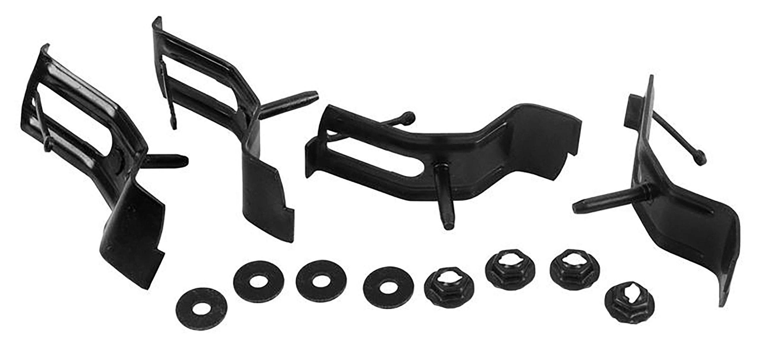 1964-1967 Chevrolet El Camino Tailgate Molding Clip Kit - M1383HCP ...