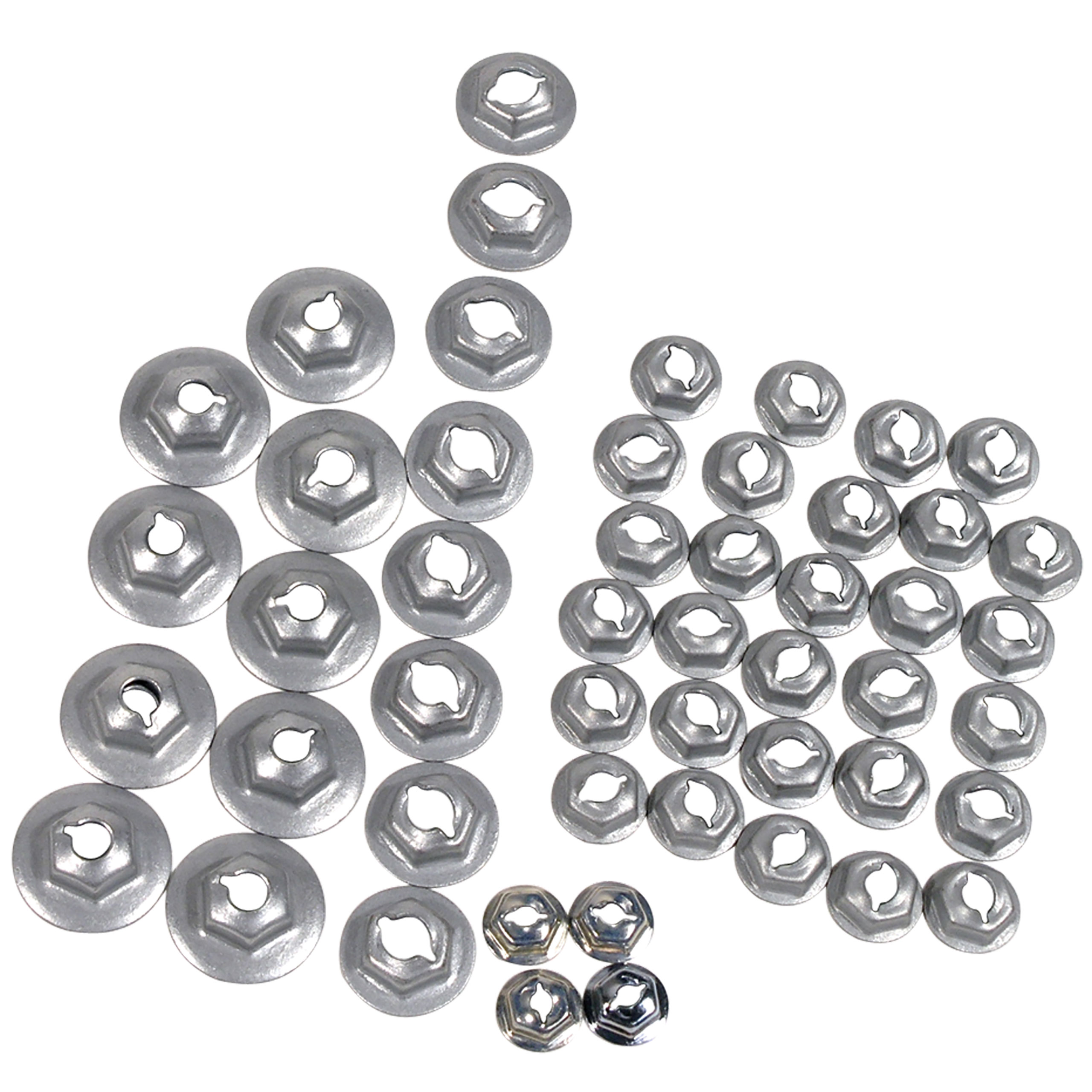 C2 1963 Chevrolet Corvette Emblem Speednut Kit. 51 Piece - CA