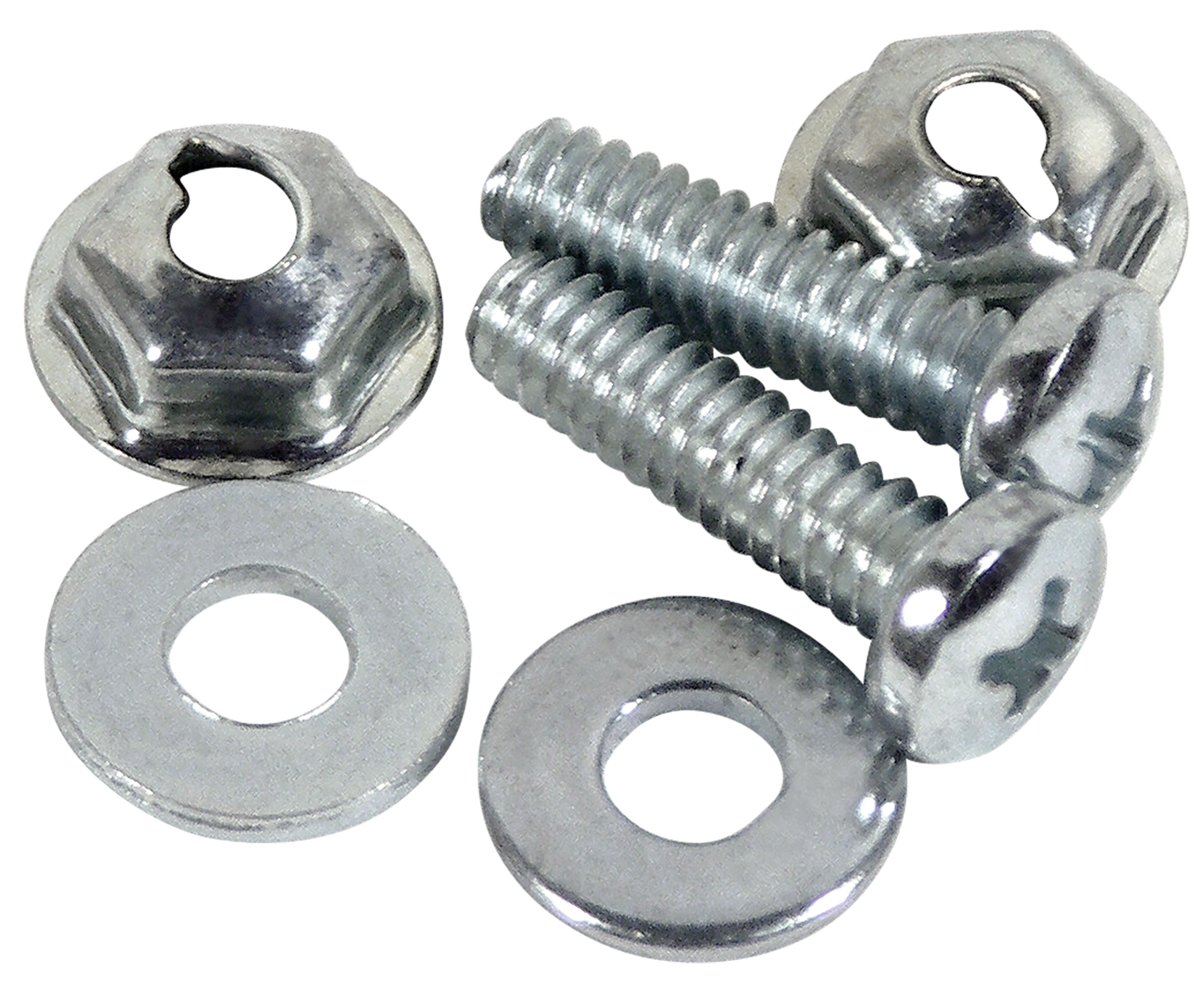 C2 1964-1965 Chevrolet Corvette Coupe Side Vent Grille Screw & Nut Set ...