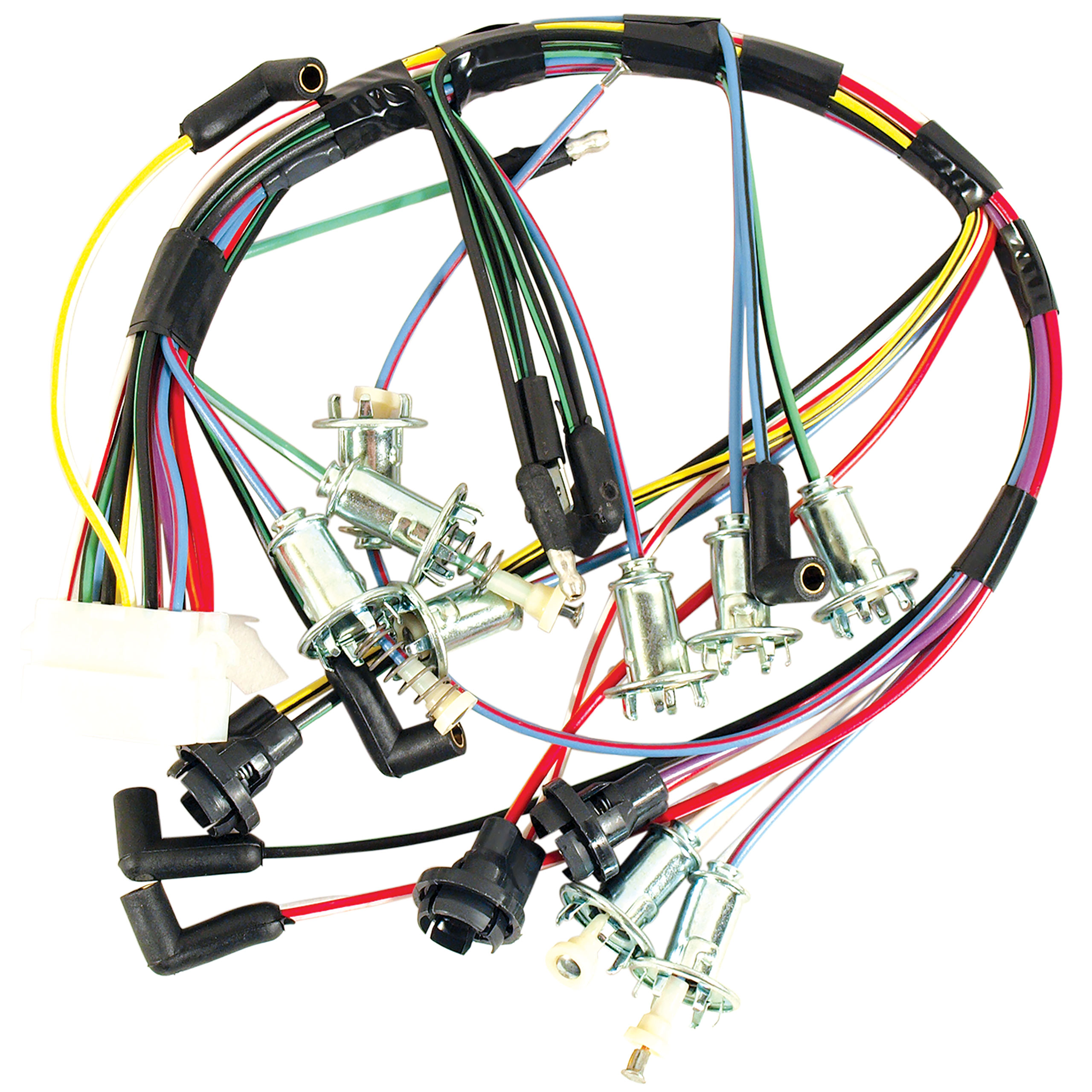 First Generation 1967 Ford Mustang Instrument Cluster Harness - W ...