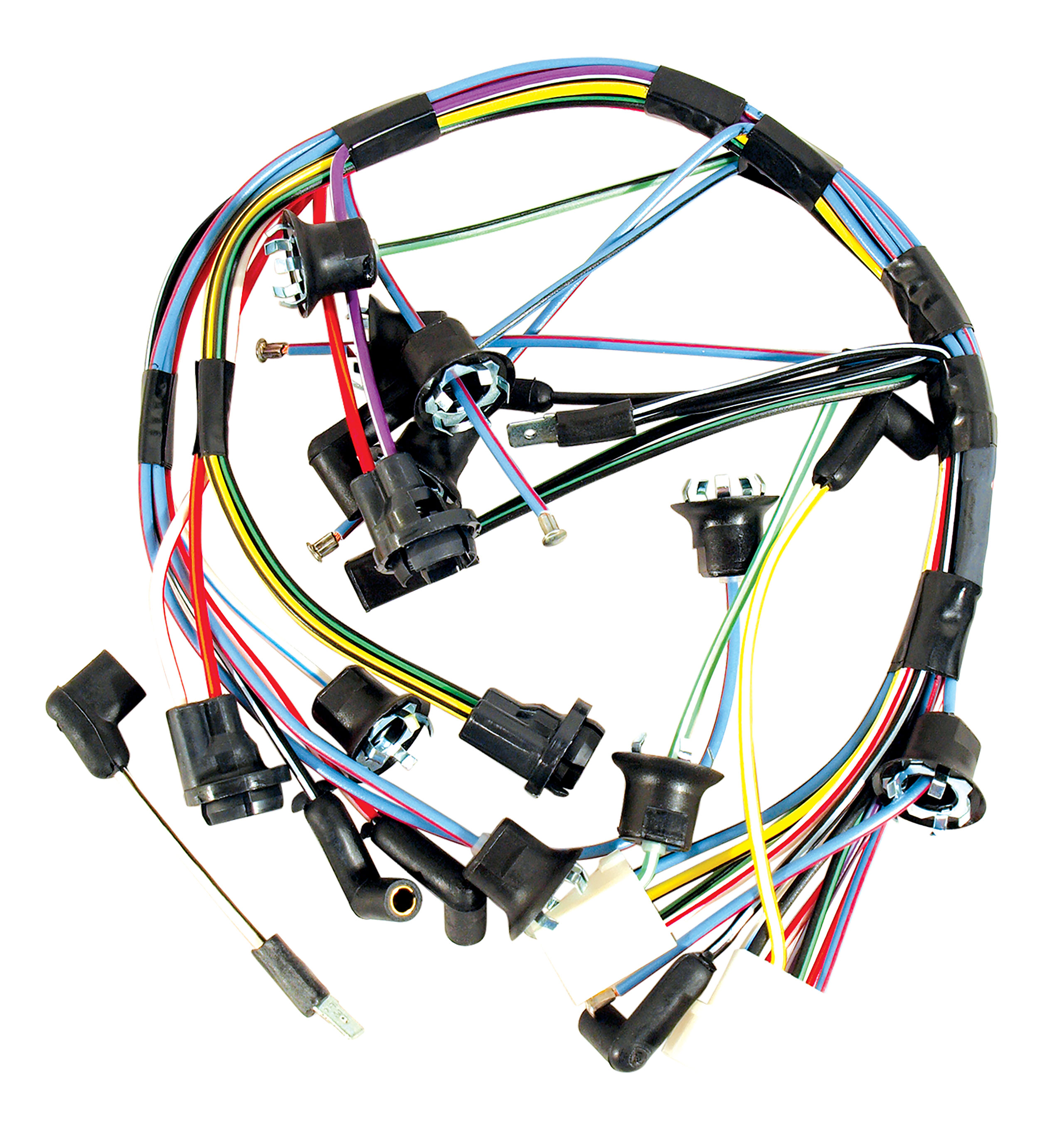 First Generation 1968 Ford Mustang Instrument Cluster Harness - W ...