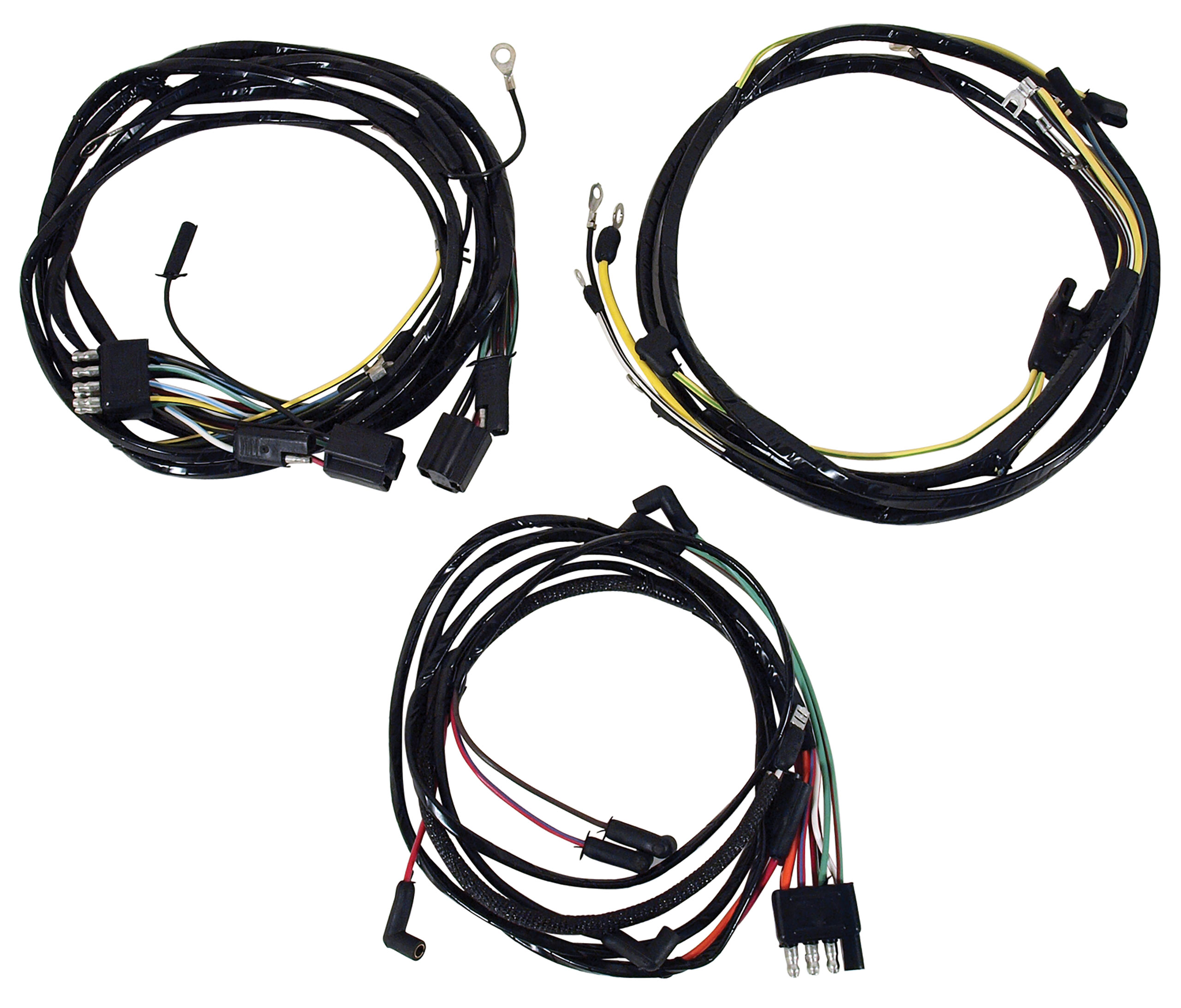 First Generation 1964-1965 Ford Mustang Wiring Harness - 8 Cylinder - W ...