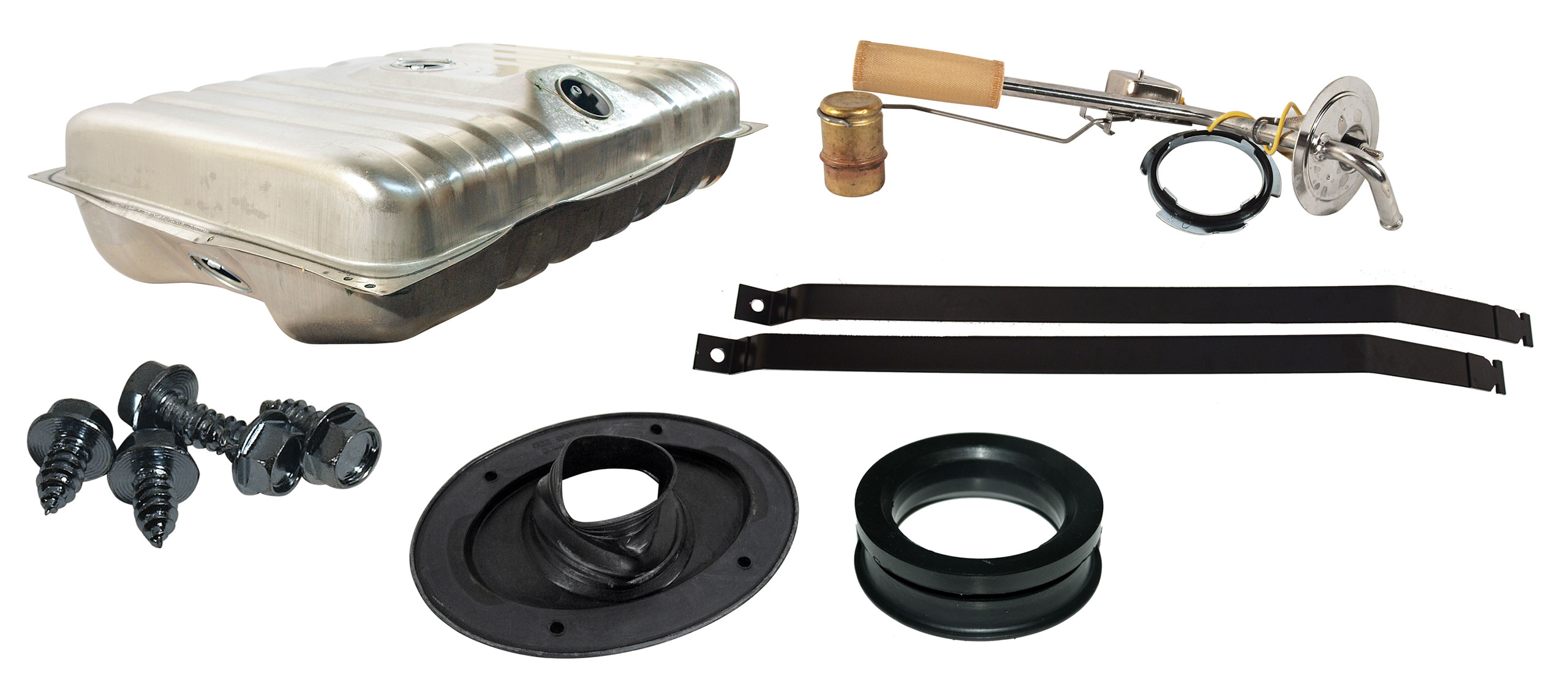 First Generation 1971-1973 Ford Mustang Gas Tank Kit - 20 Gallon W/out ...