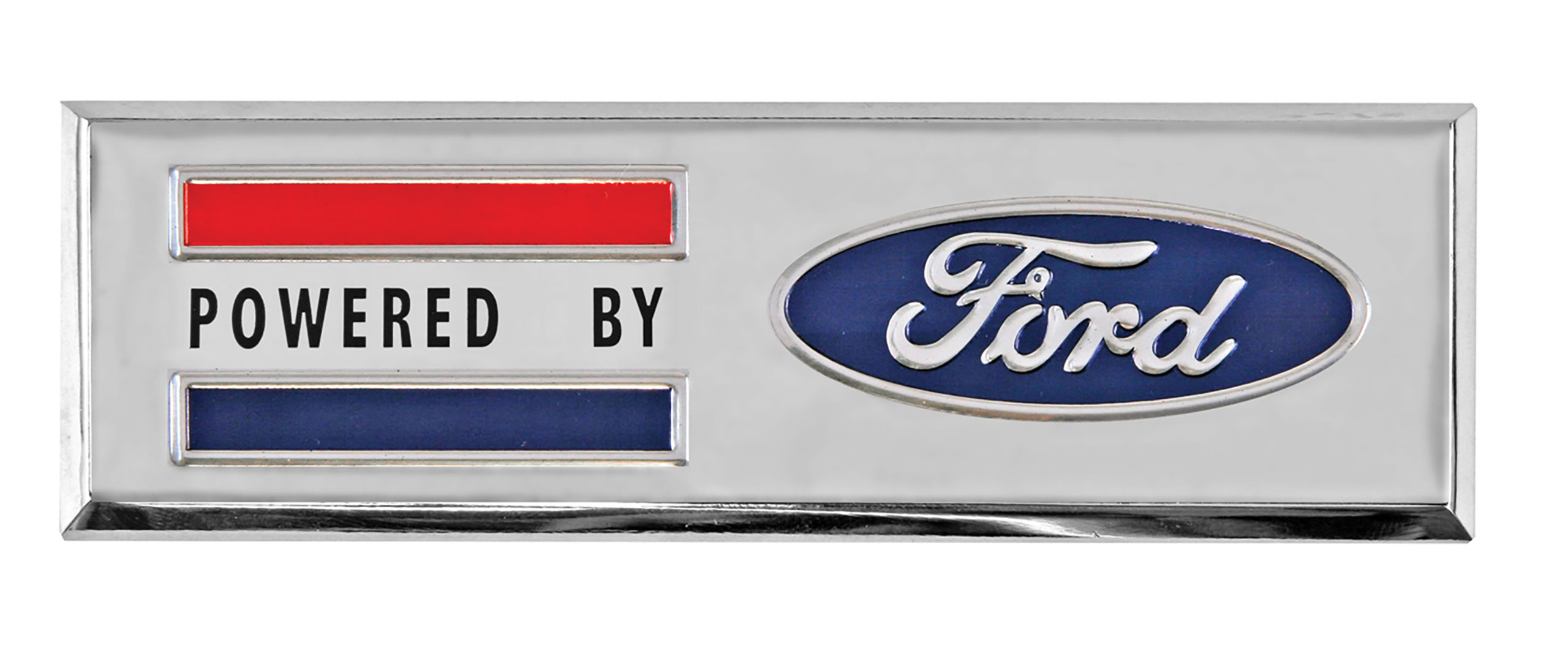 First Generation 1964-1973 Ford Mustang Powered By Ford Fender Emblem ...