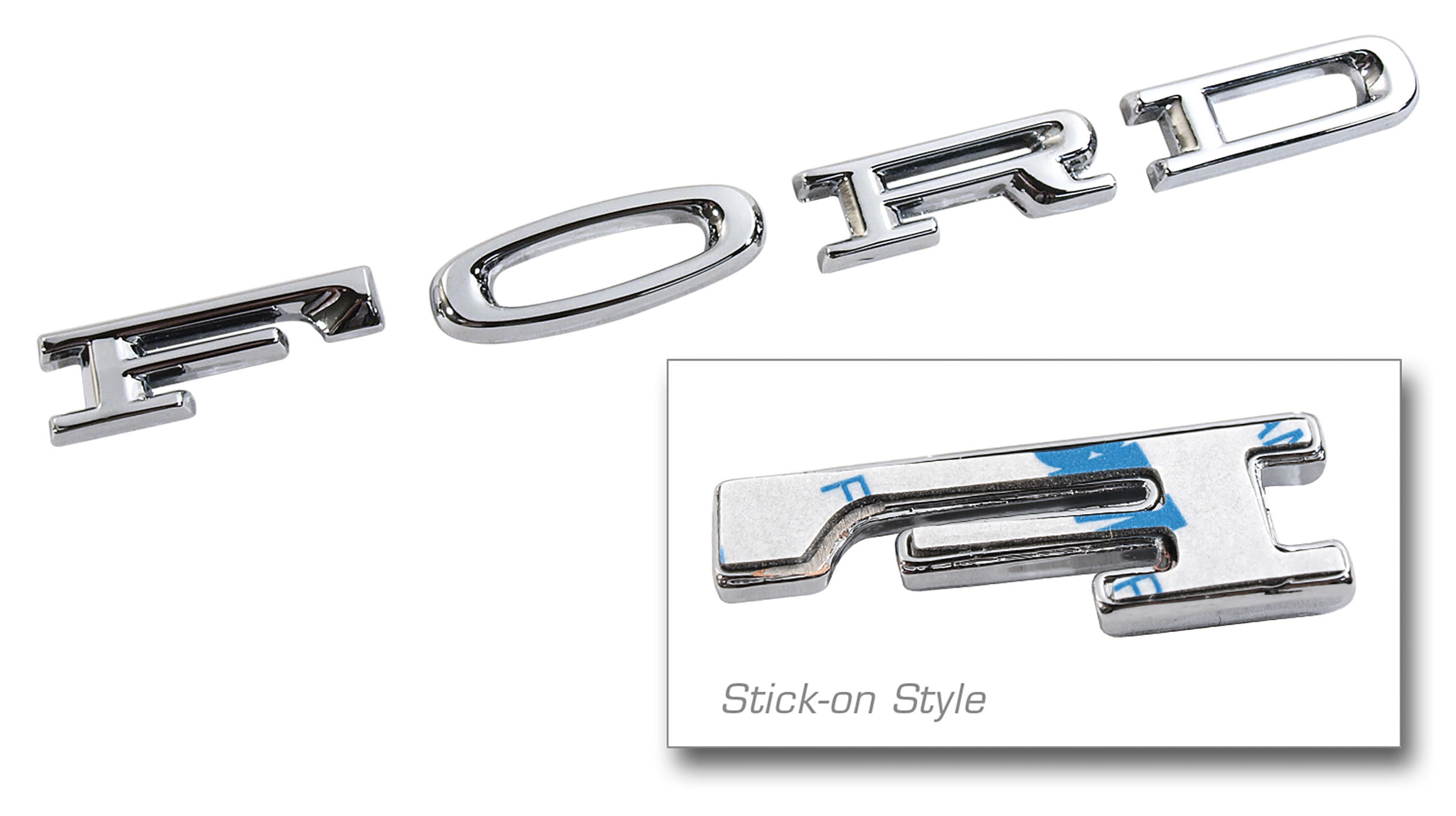 First Generation 1964-1966 Ford Mustang Hood Letters - Stick-On - C4OZ ...