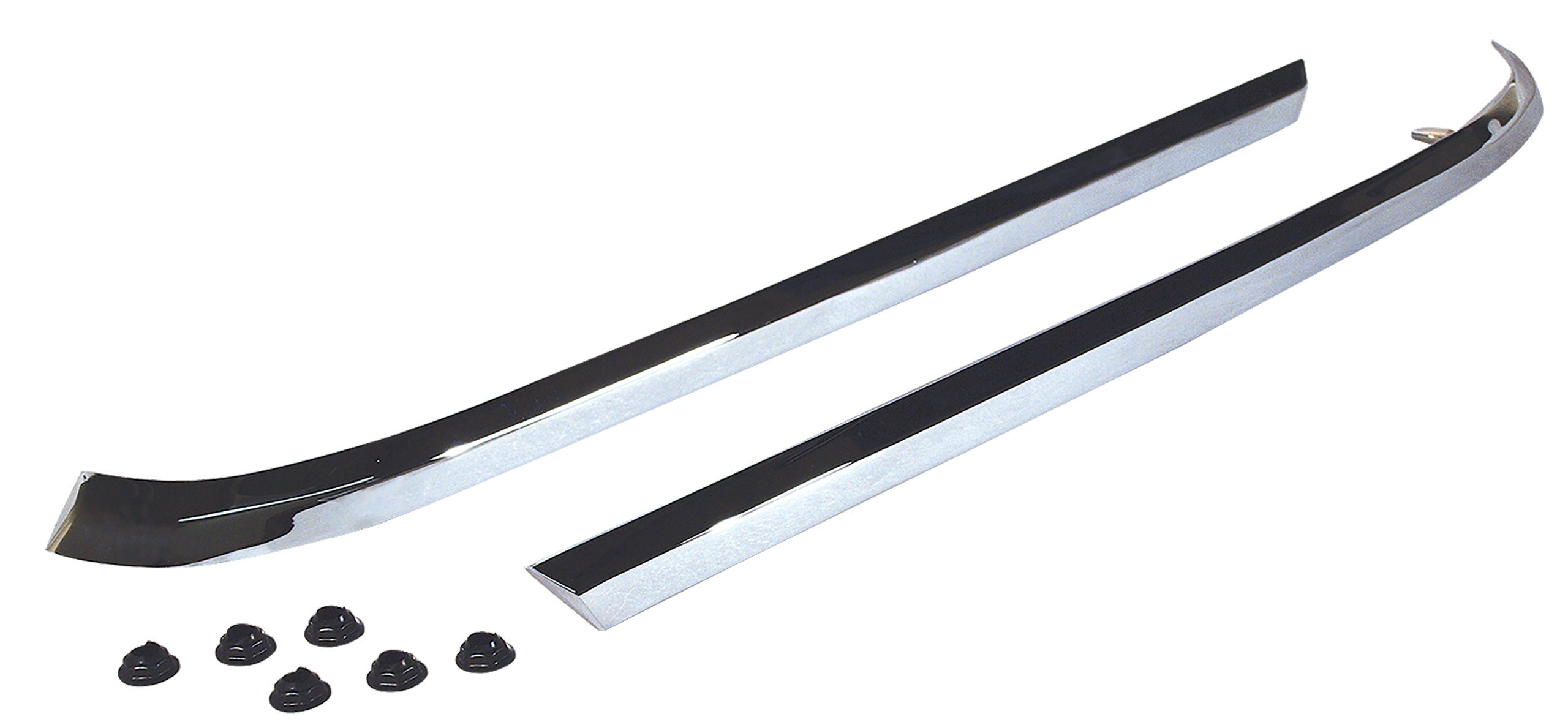 First Generation 1965-1966 Ford Mustang Coupe Vinyl Top Trim Moldings - CA