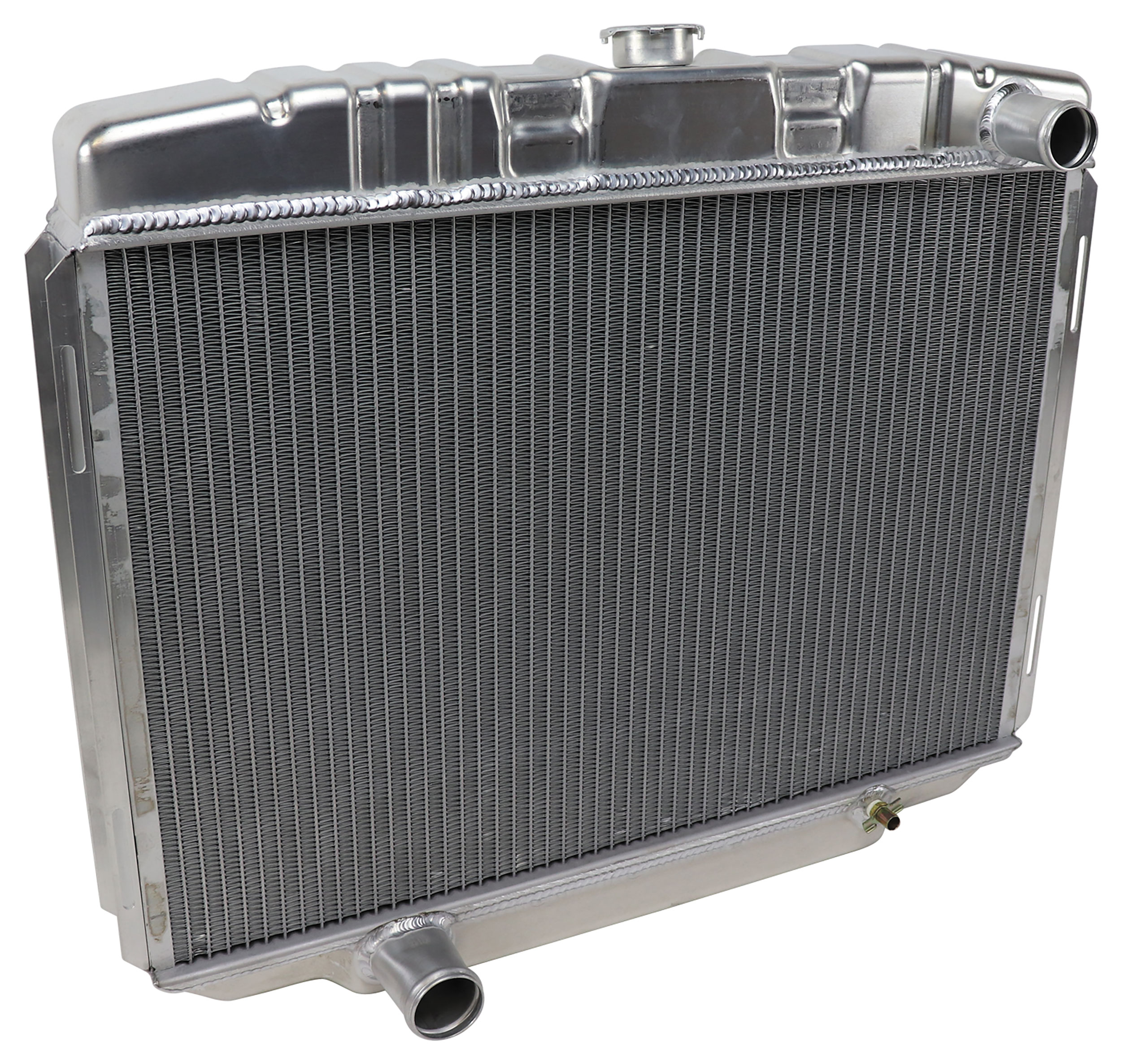 First Generation 1967-1970 Ford Mustang Direct Fit Dual Core Radiator ...