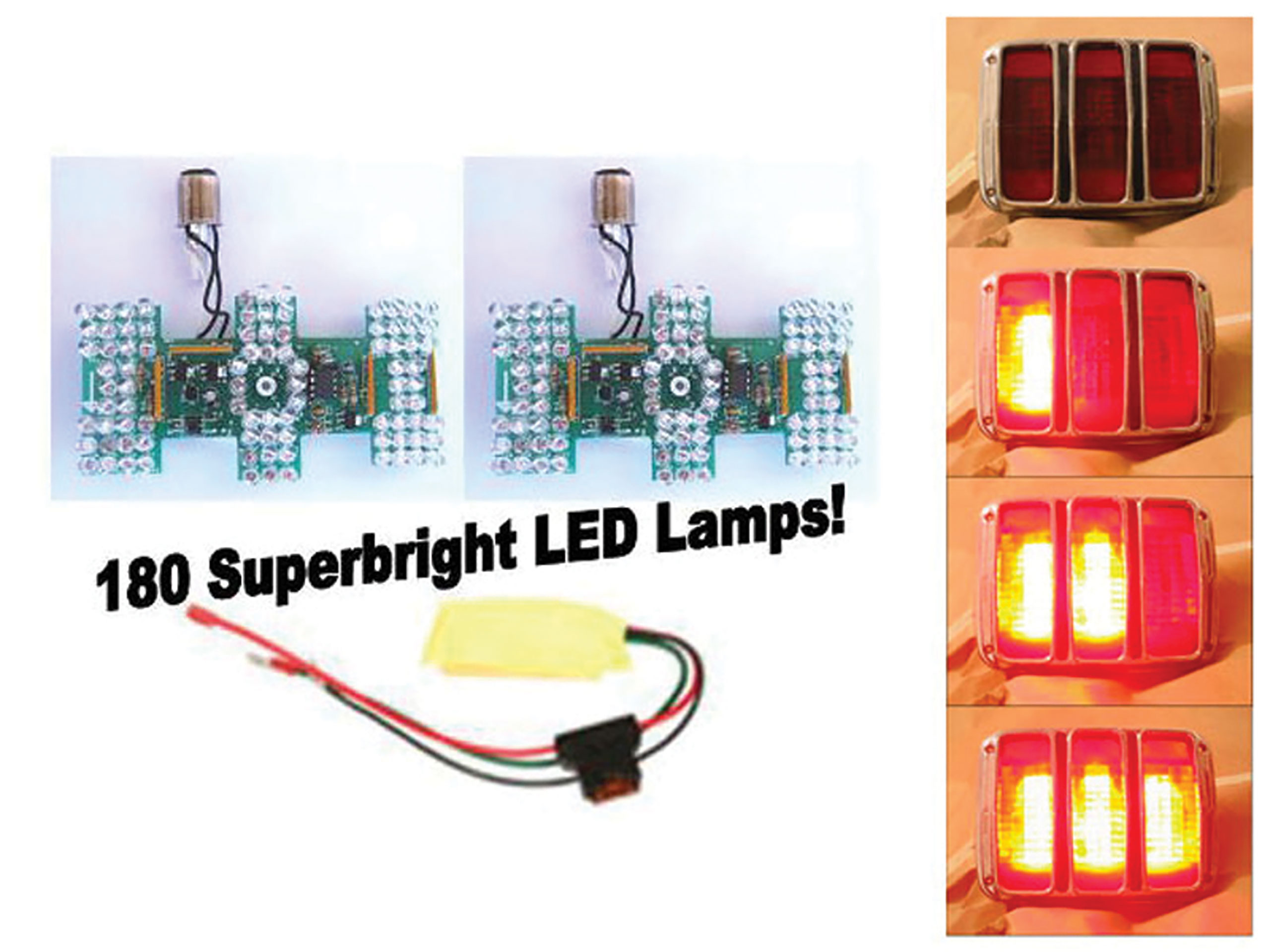 First Generation 1964-1966 Ford Mustang LED Tail Light Kit - Sequential ...