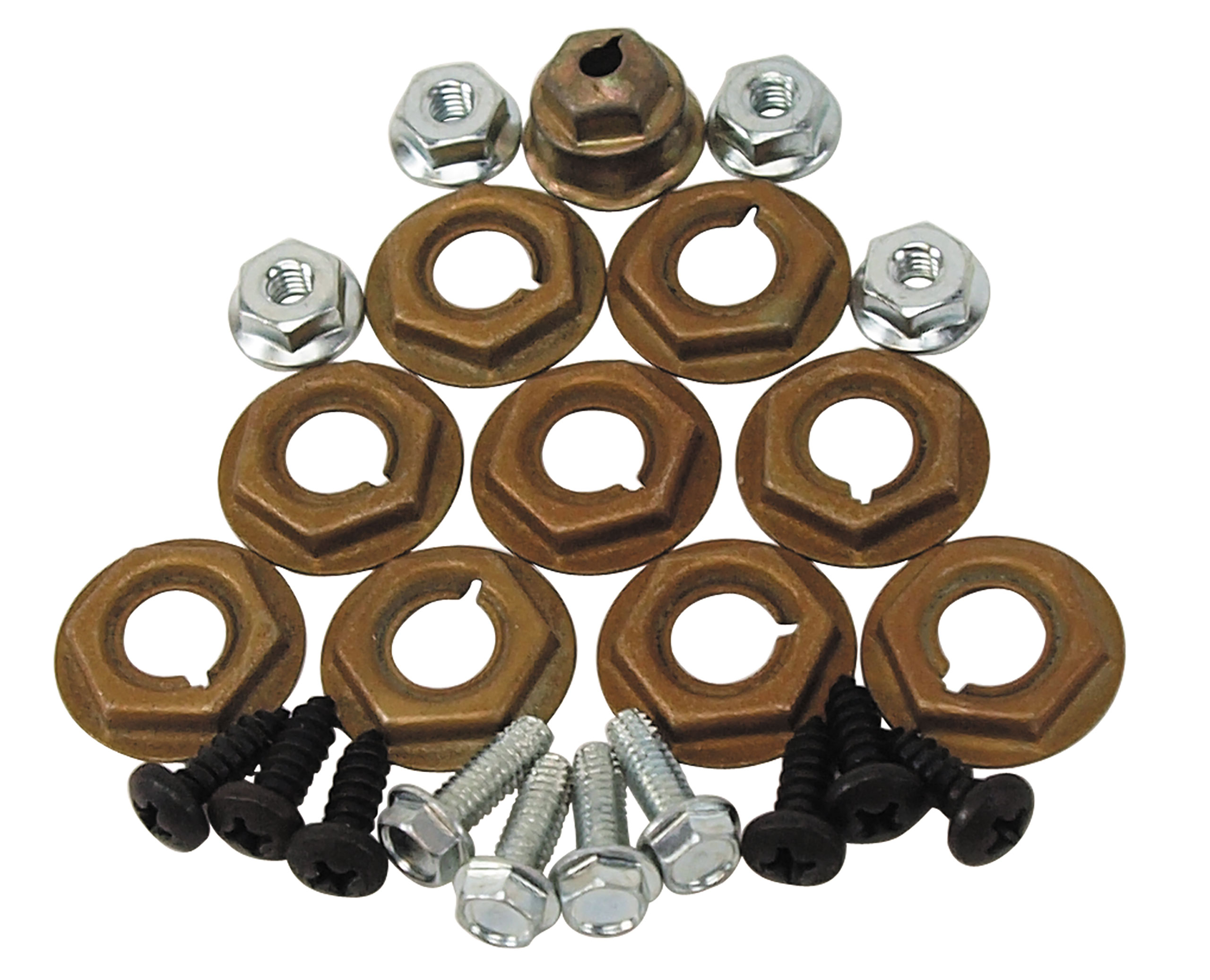 First Generation 1967-1968 Ford Mustang Dash Bezel Mounting Kit - 24 ...