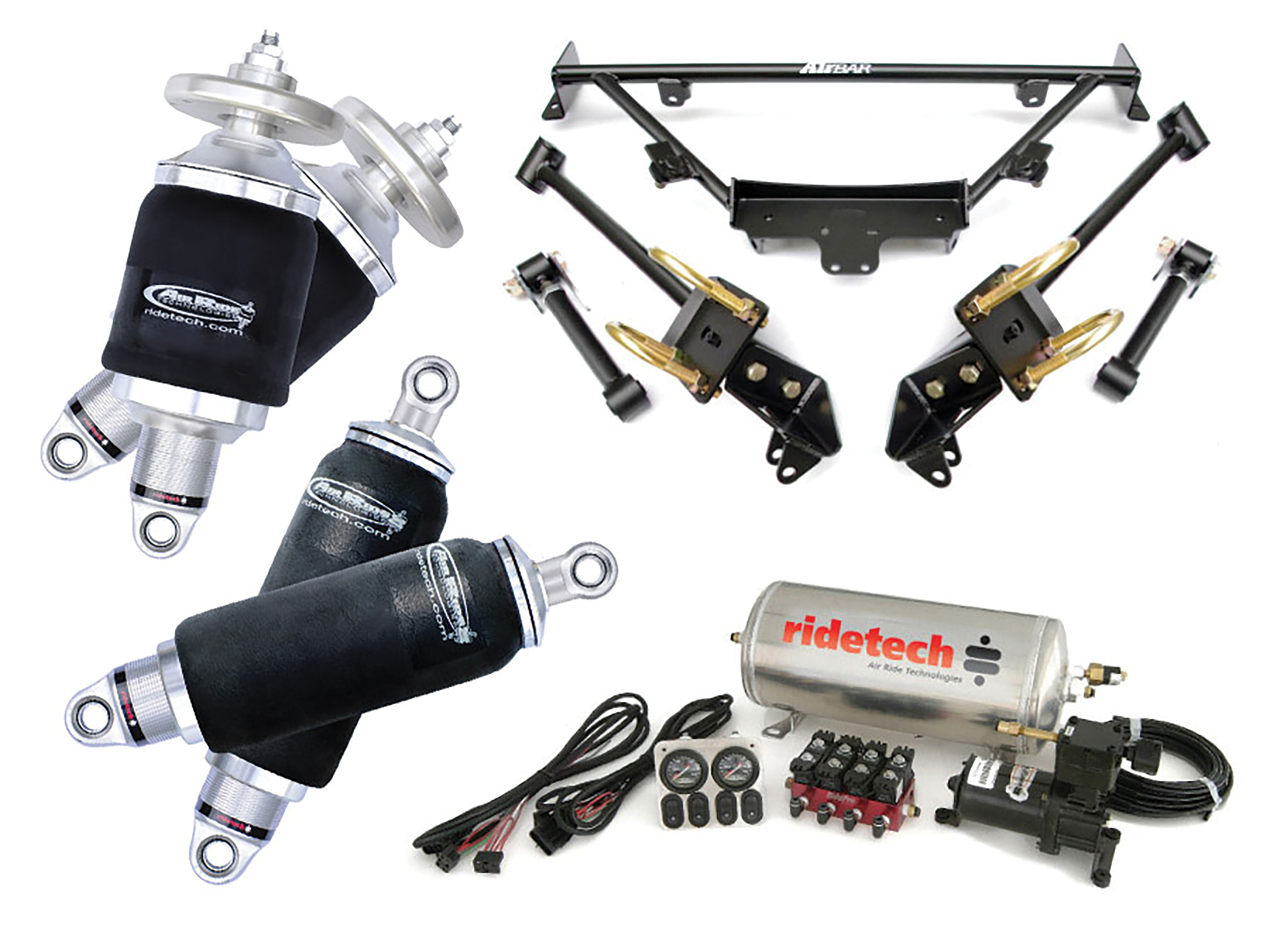 First Generation 1964-1966 Ford Mustang Air Suspension System - Ridetech