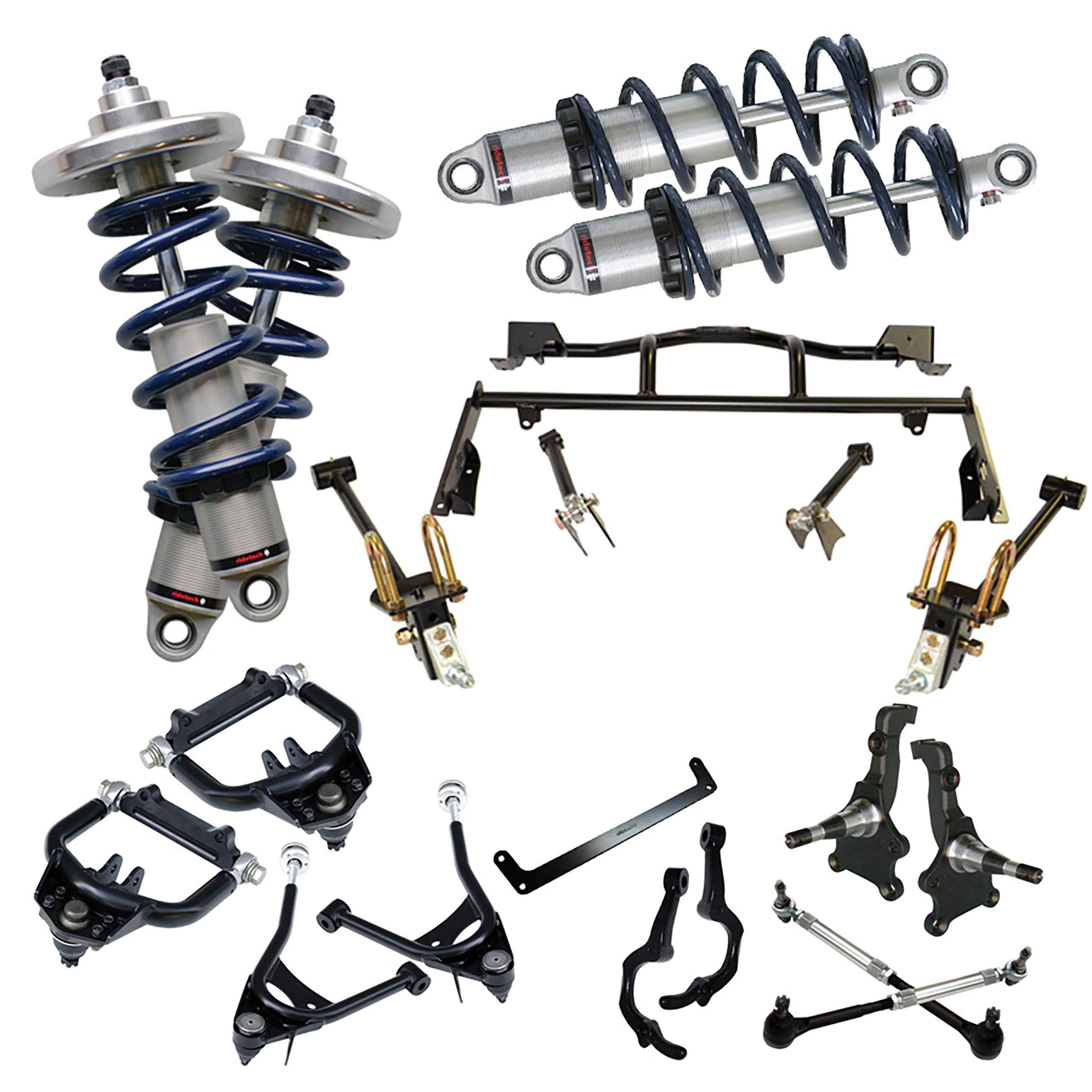 First Generation 1964-1966 Ford Mustang Coilover System - Front & Rear ...