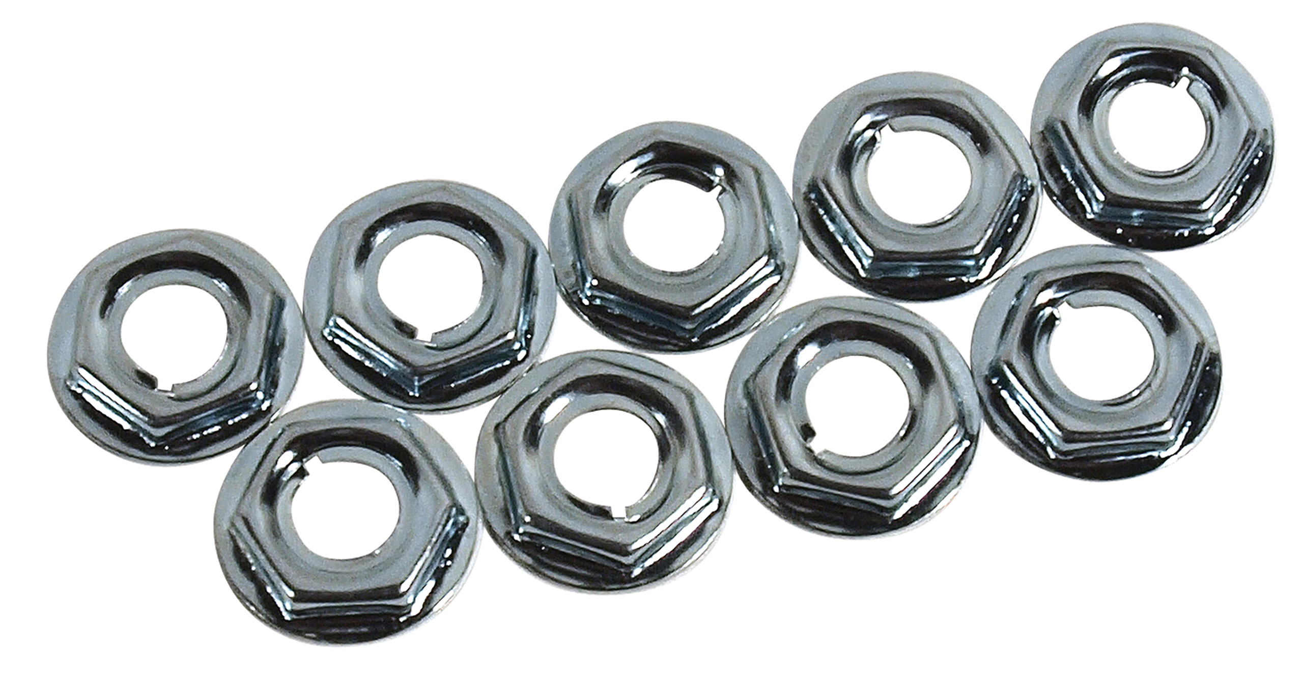 First Generation 1967-1968 Ford Mustang Dash Panel Trim Nuts - 9 Pieces ...