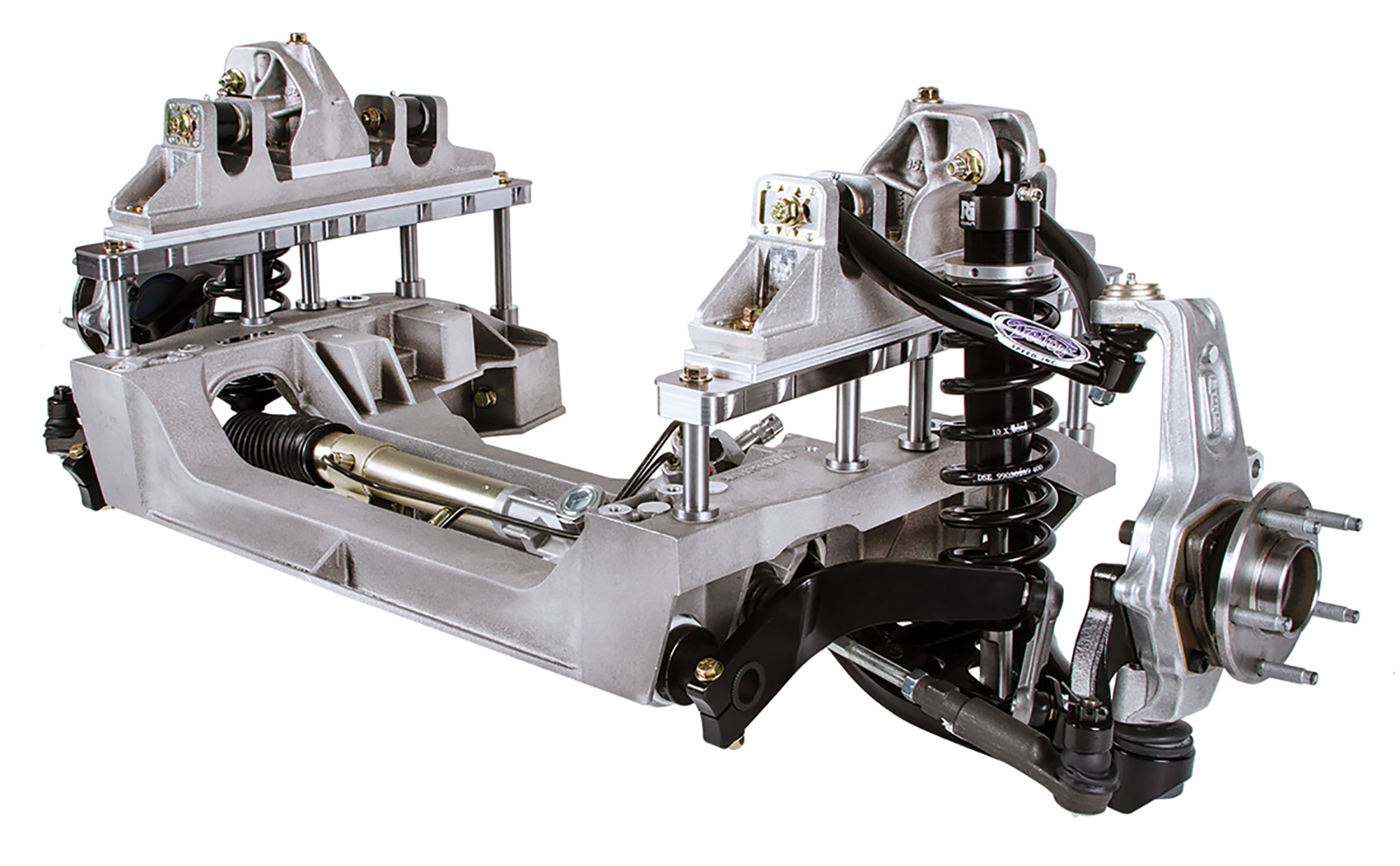 First Generation 1964-1970 Ford Mustang Aluma-Frame Front Suspension W/GM 5x4.75, Base Shocks ...