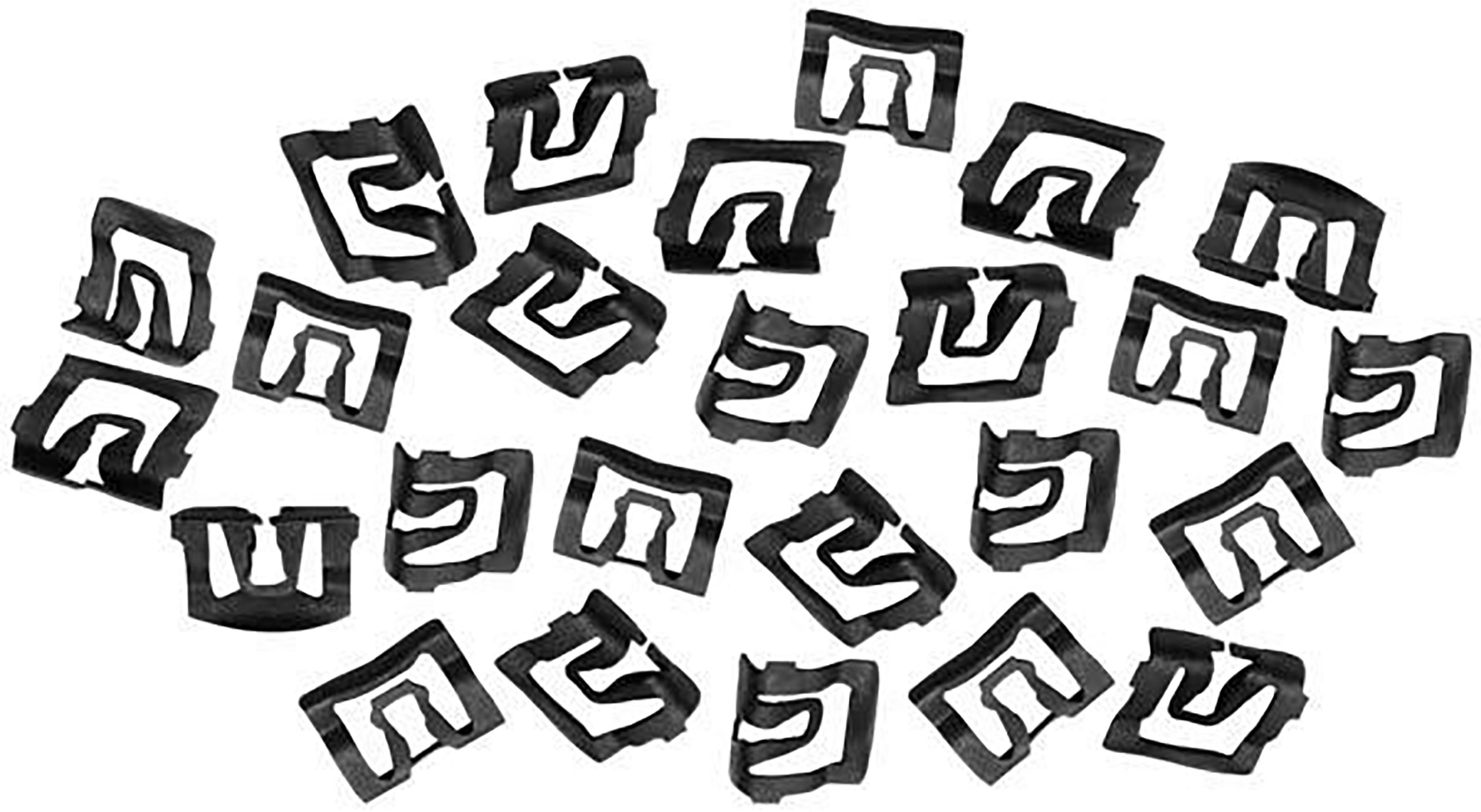 First Generation 1969-1970 Ford Mustang Windshield Molding Clips - Dynacorn