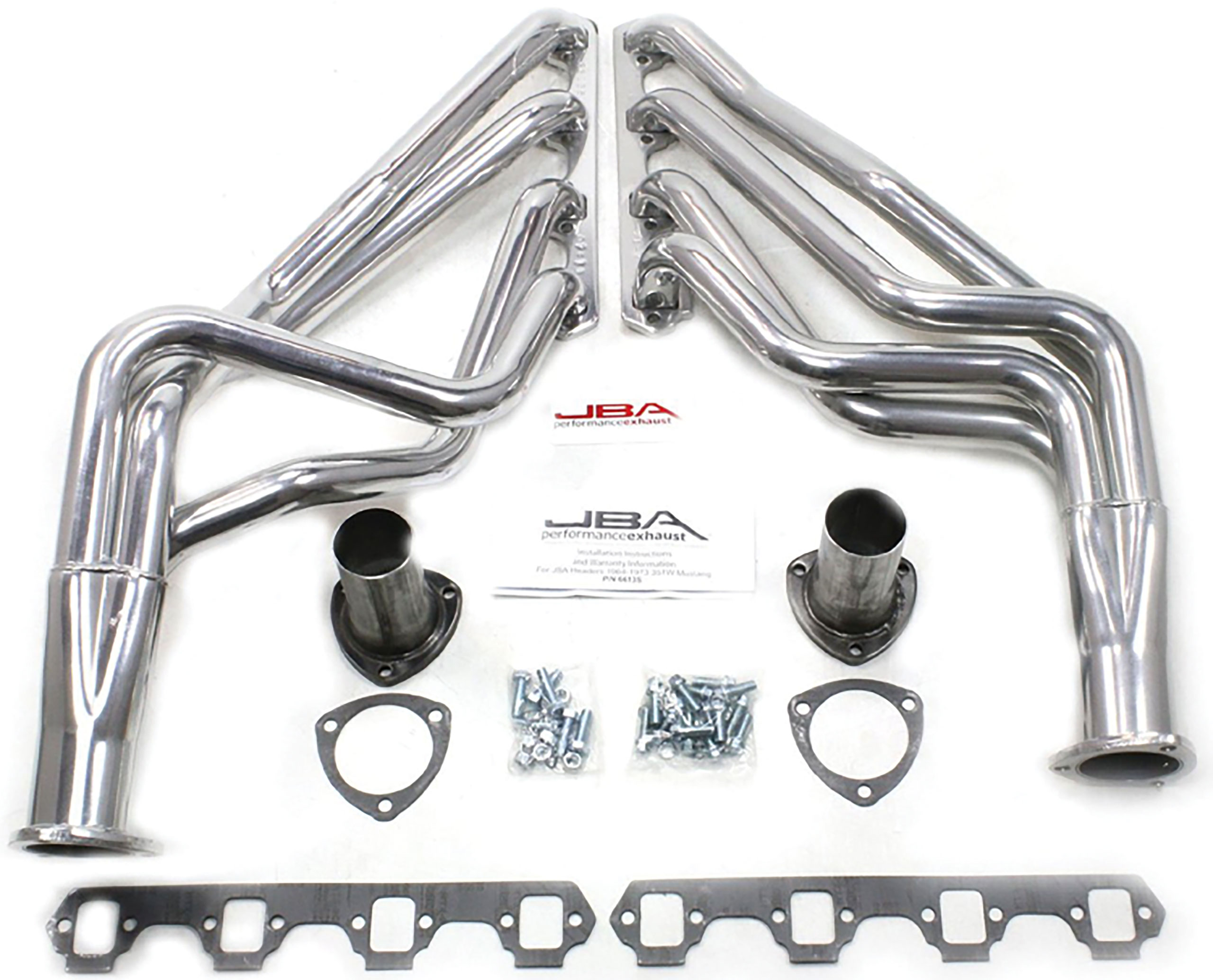 First Generation 1965-1973 Ford Mustang JBA HEADERS LONG TUBE 289-302 ...