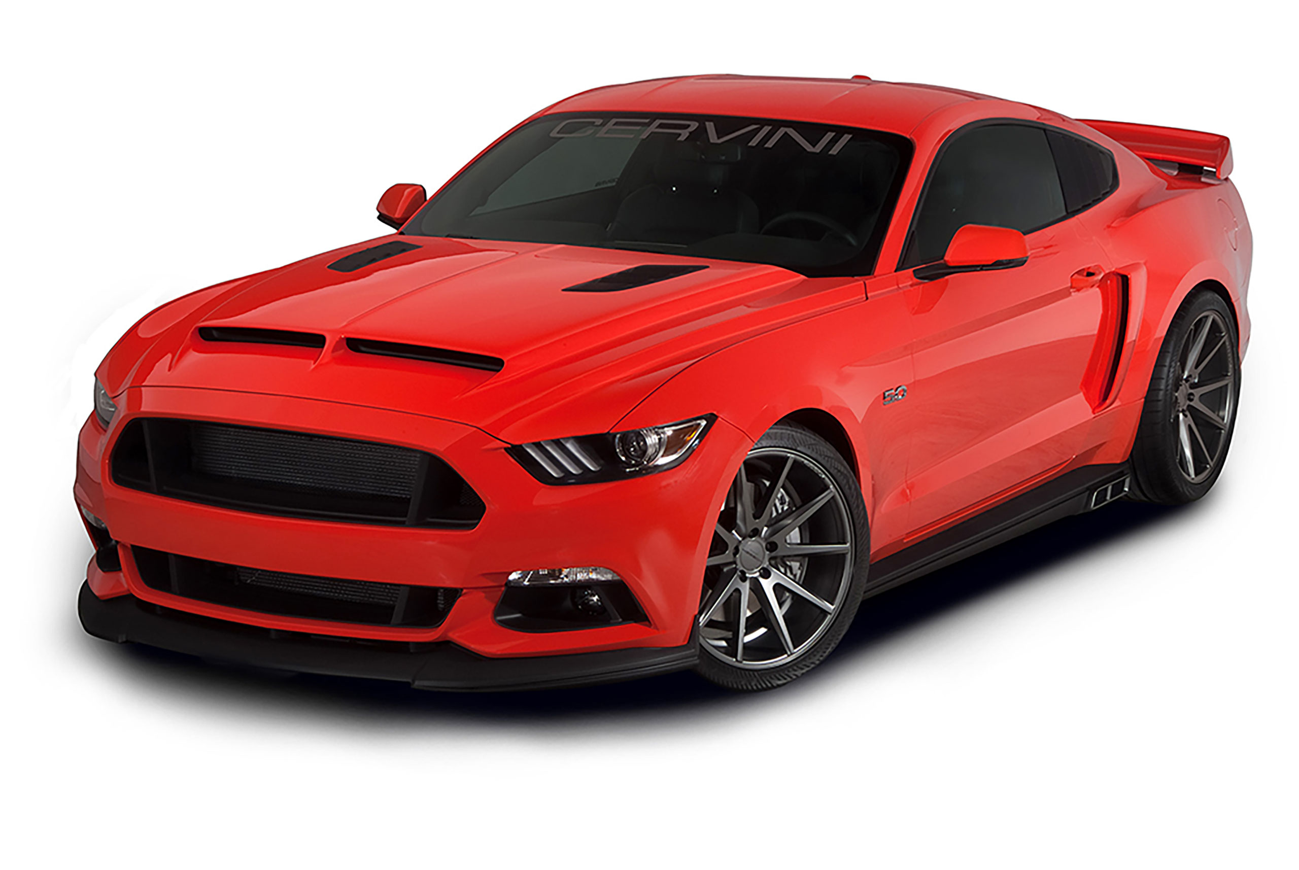 Sixth Generation 2015-2017 Ford Mustang Ram Air Unpainted Fiberglass ...
