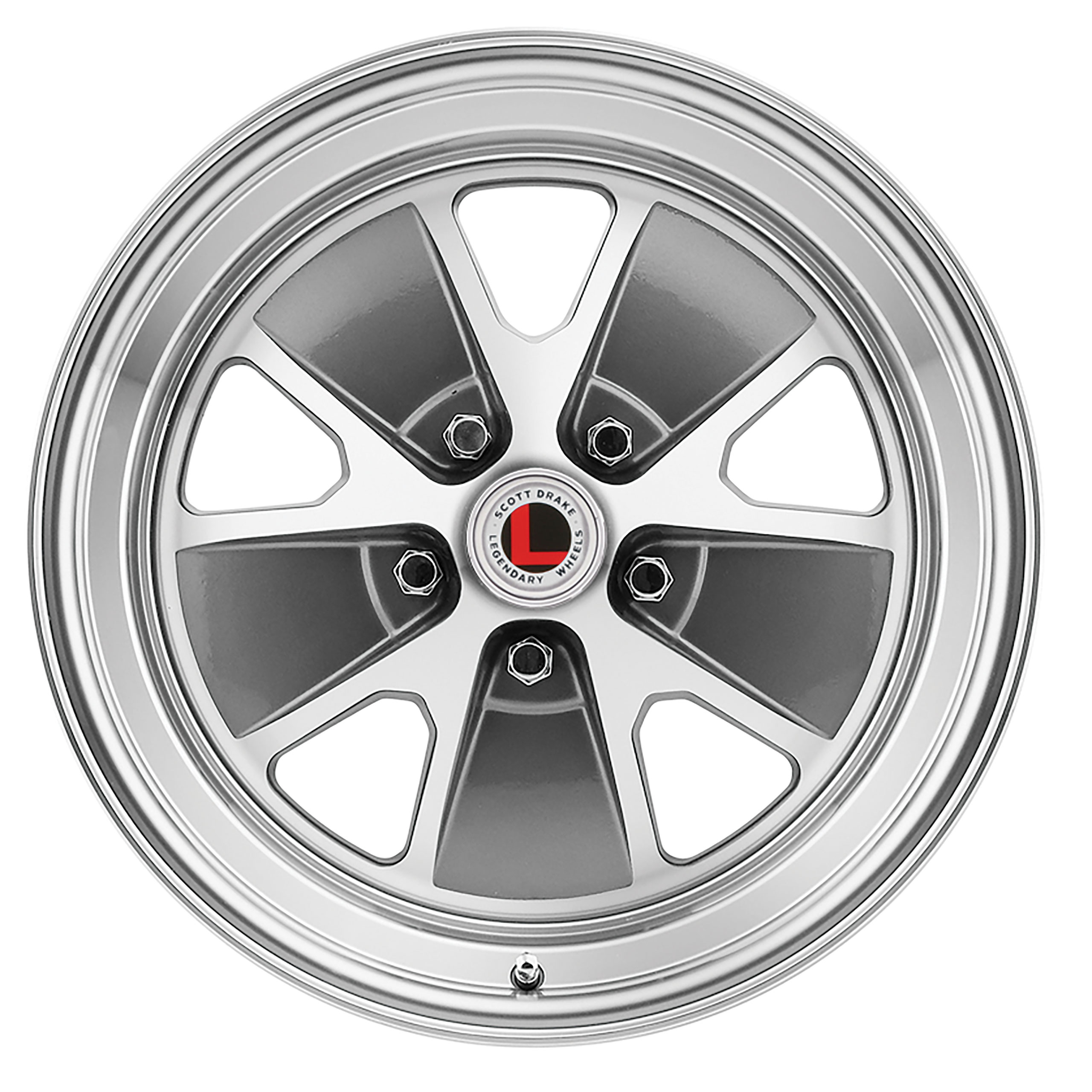 First Generation 1964-1973 Ford Mustang 17X8 Styled Alloy Aluminum Rim ...