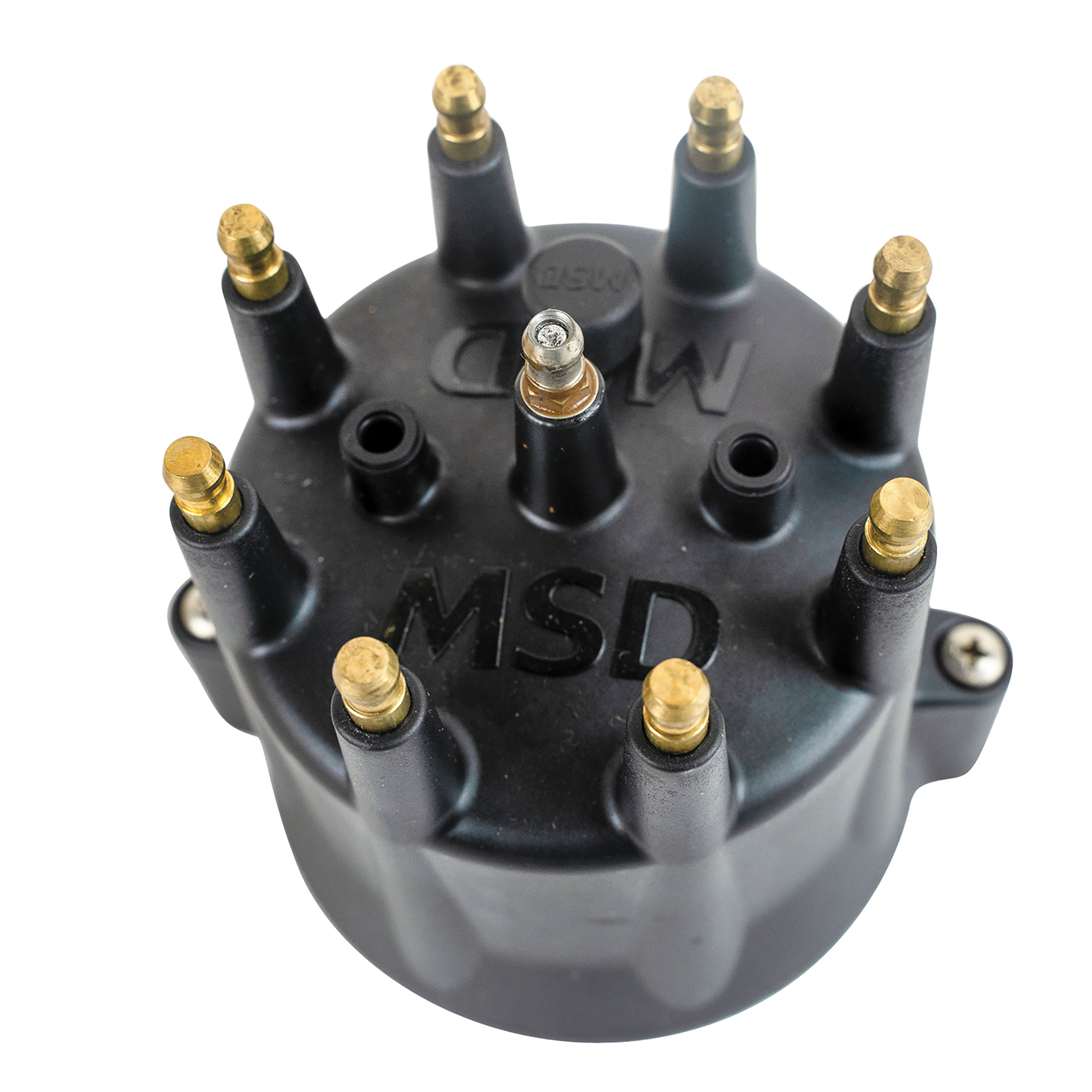 1953-2021 Ford MSD BLACK DISTRIBUTOR CAP - MSD